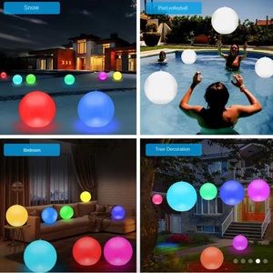 Other | Nwt 1pc Led Remote Control Floating Inflatable Ball Pool Toys ...
